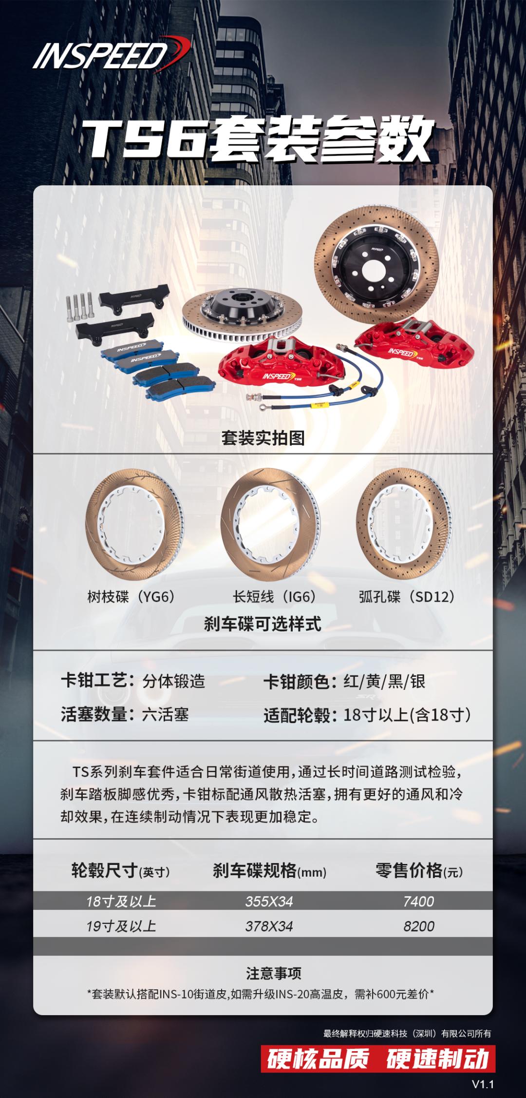 Mercedes-Benz A45S upgrade INSPEED TS6 six-piston brake kit - iNEWS