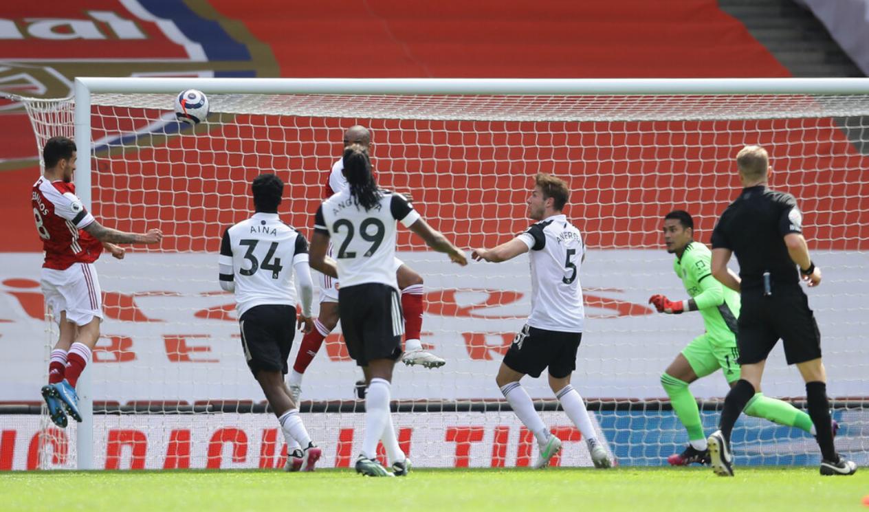 The 96th minute was absolutely flat!Arsenal upset at home, nearly tied ...