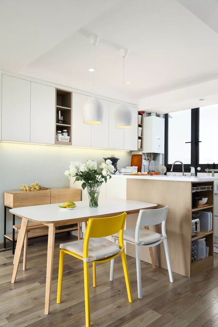 116-square-meter Nordic style three-bedroom house, the house is not ...