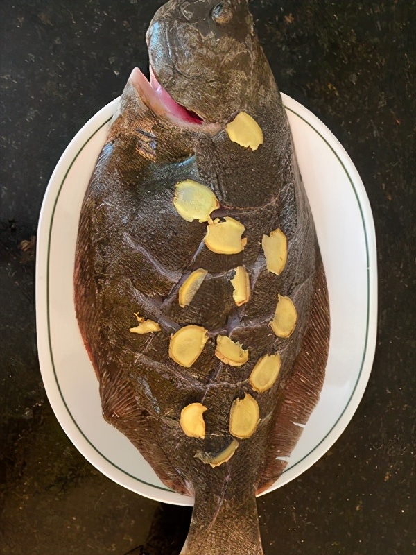 For those who like to eat lightly, you can try this steamed turbot, it ...