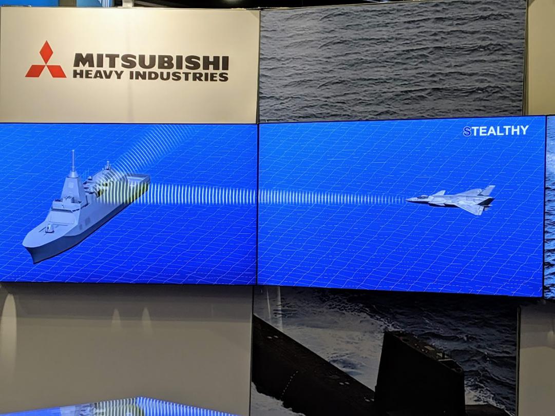 Japan's new guided missile frigate was launched this year to benchmark ...