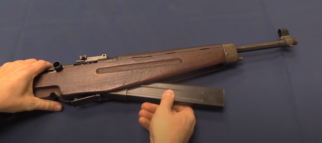 This is probably the most powerful submachine gun in World War II ...