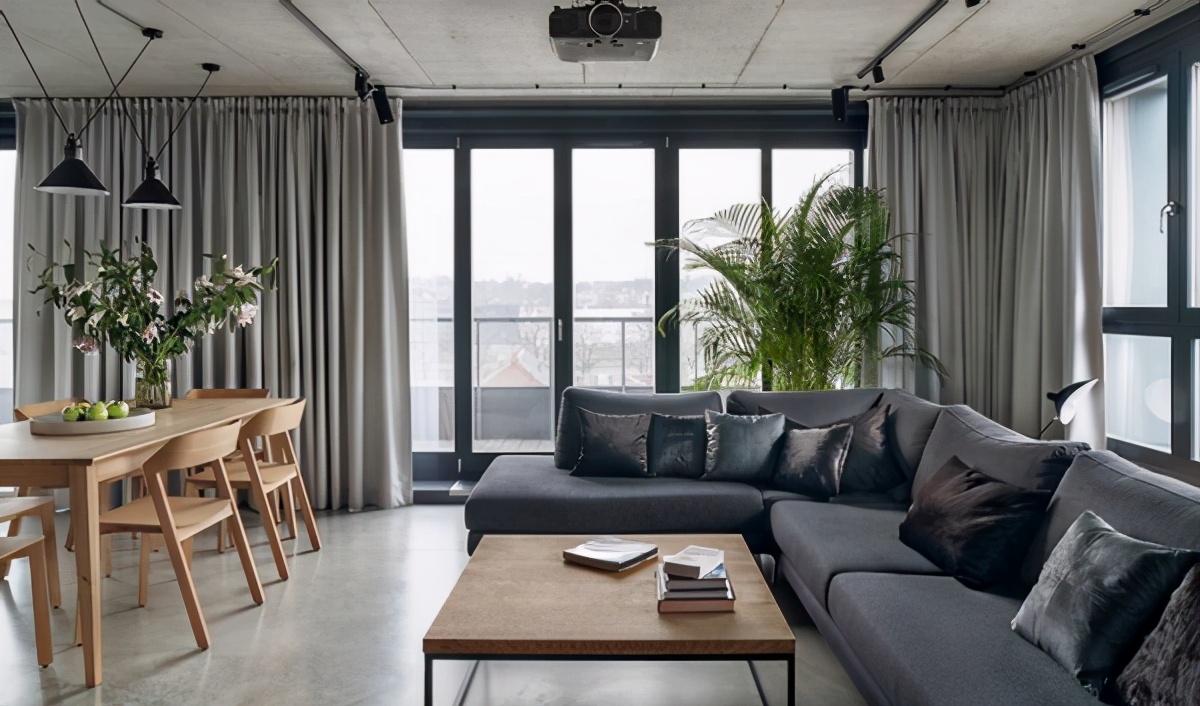 The top floor room of 117 square meters does not have a ceiling and no ...