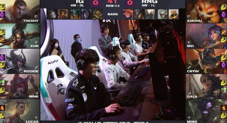 E-sports Spring Festival Gala ended, RNG defeated IG, Xiaohu's "Tathagata Palm" has repeatedly ...