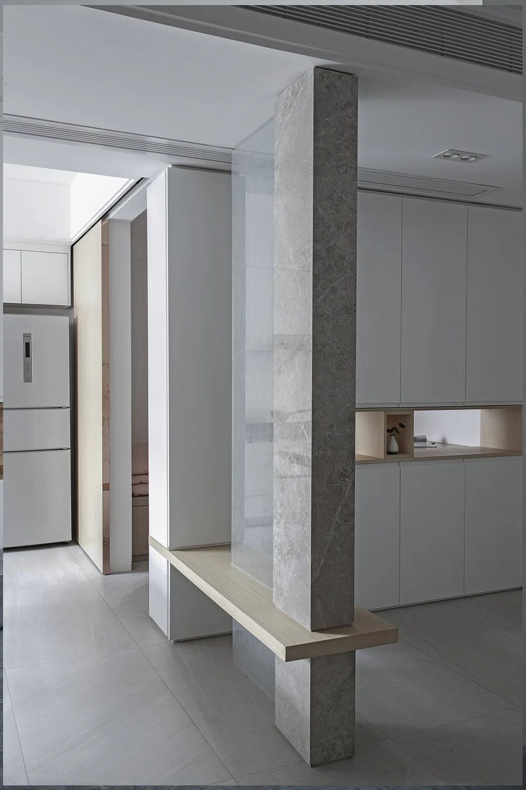 58 square meters two-bedroom small apartment, simple design is all the ...