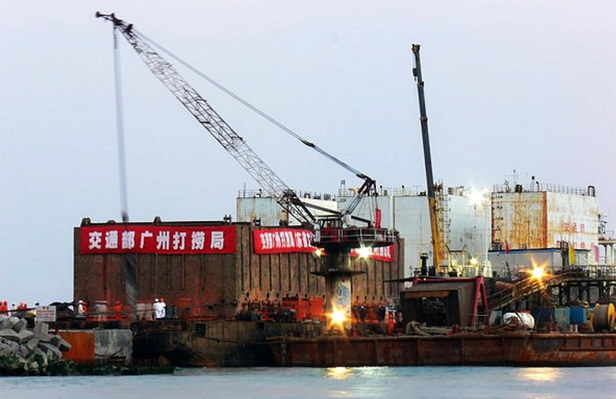 How difficult is it to salvage Nanhai One?Preparatory work took 20 ...
