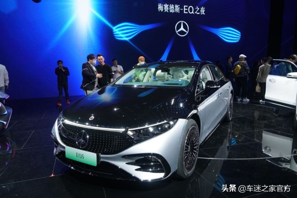 Mercedes-Benz EQS officially debuted in China with a full "bow" body ...