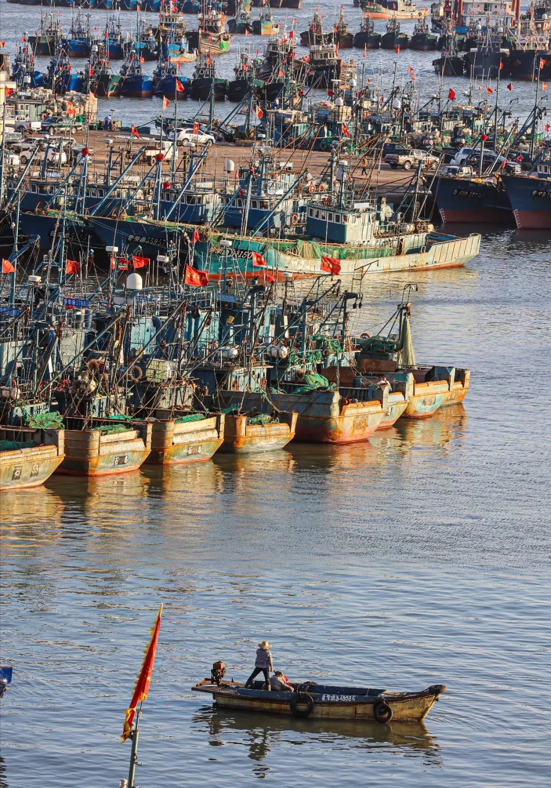 Mid-Autumn Festival, enjoy the morning song of Shidao Fishing Port - iNEWS
