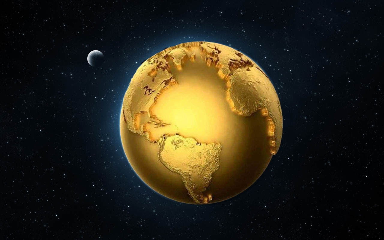 No one cares about 400 million tons of gold in the core of the earth ...