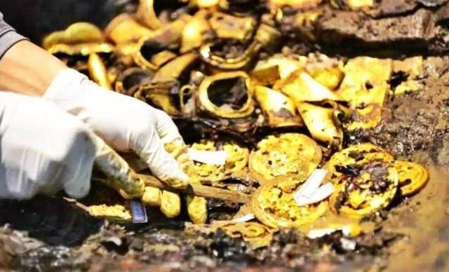 This ancient tomb contains 400,000 catties of gold. After excavating ...