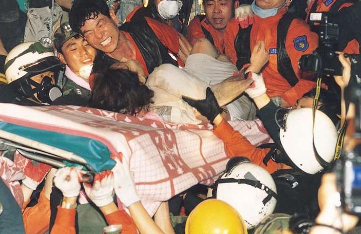 In 1995, when the Sampoong Department Store collapsed in South Korea ...