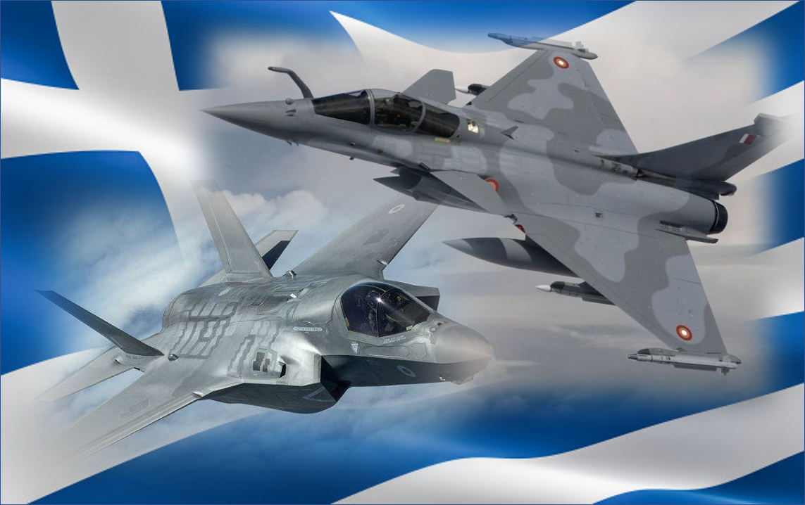 The Greek Air Force revived with Rafale F35 fighters, regained the ...