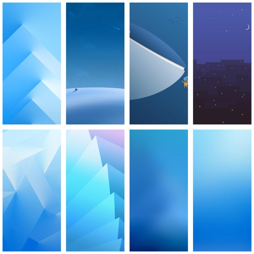 Tencent mobile phone system Tencent OS built-in native wallpaper - iNEWS