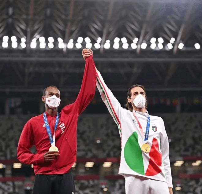 The Olympic high jump gave birth to double champions, and the whole ...