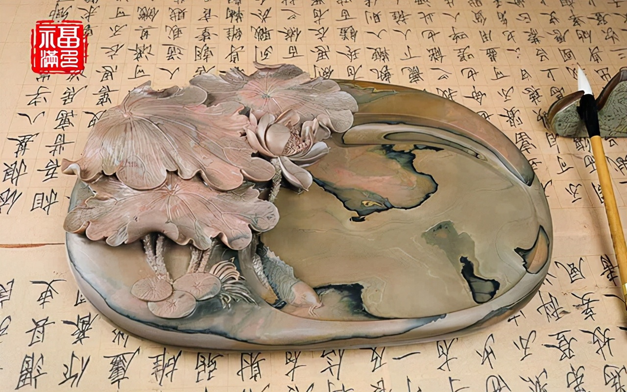 Let's talk about the Chinese color inkstone-the grace and charm of Ju ...