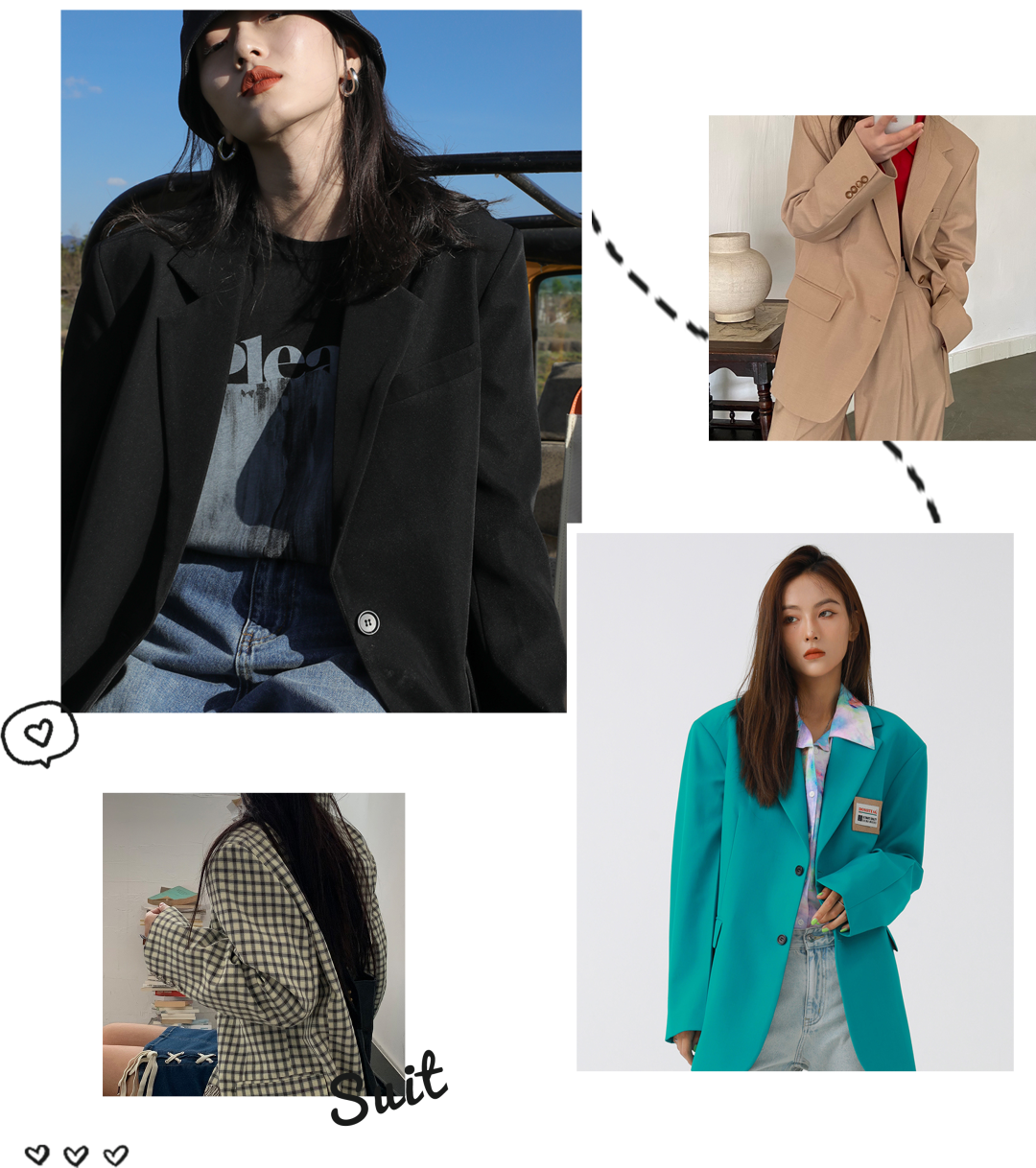 The first thin coat in the spring! Just buy these 4 pieces, fashionable ...