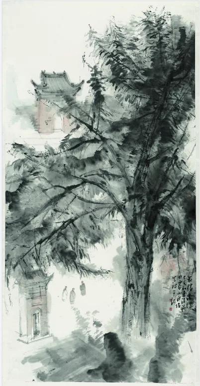 Zhou Bo: Sentimental Phrase of Landscape Painting - iNEWS