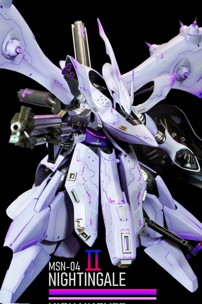 Fluorescent engraved line, Modification of Mobile Suit Gundam ...