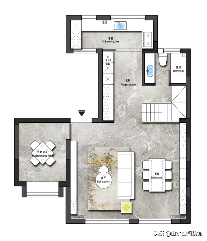 138 square meters of urban simplicity, modern, stylish, delicate ...