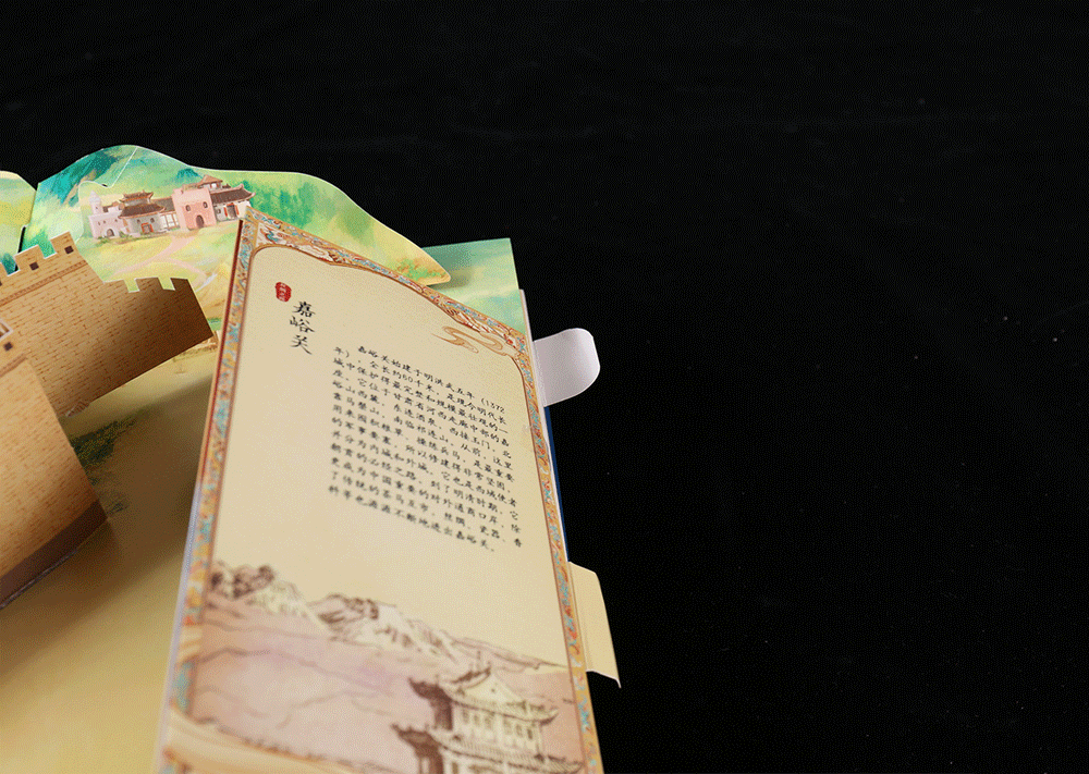 "Silk Road" pop-up book, handmade!More than 600 parts, more than 1,000 ...