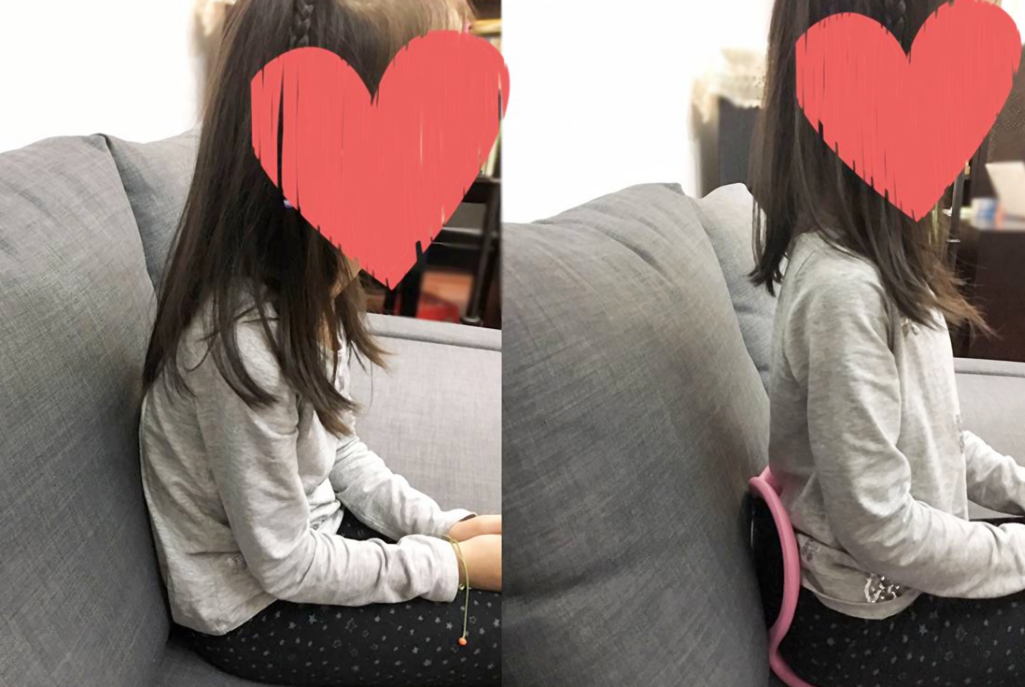 Children hunch back, brute force correction is not advisable, these ...