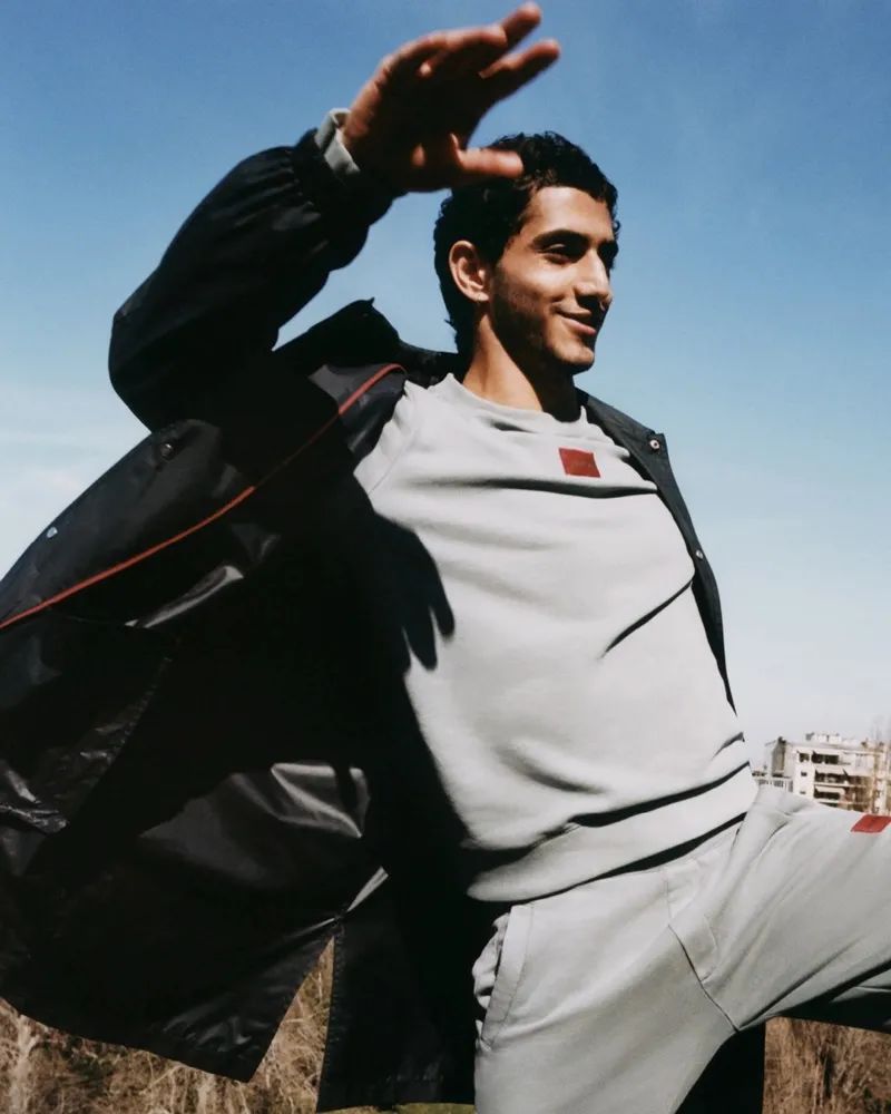 The beautiful life of a Syrian refugee male model, embracing a peaceful ...