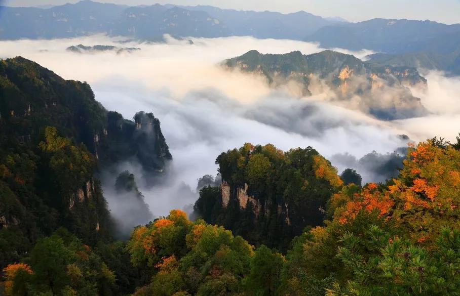 Nanjiang, Sichuan: The autumn scenery of Guangwu Mountain is poetic and ...