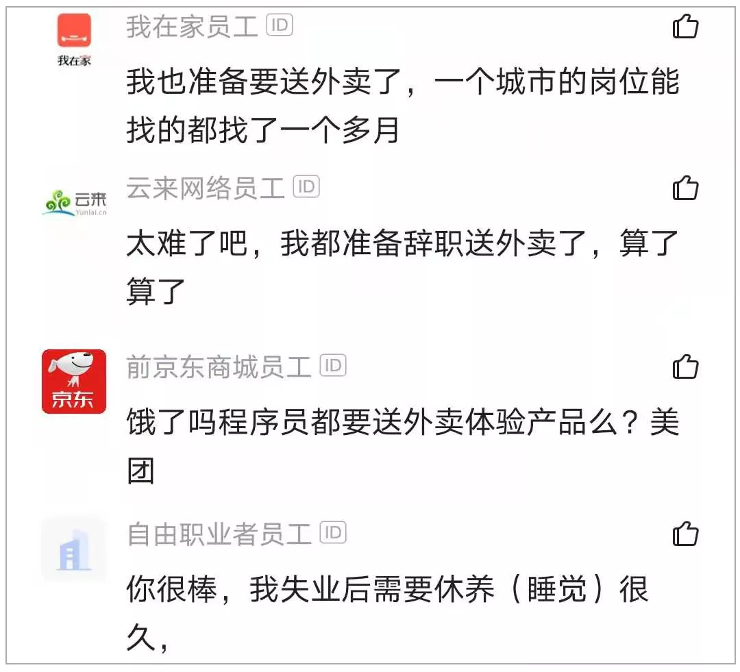 The programmer was unemployed in January and changed his job to deliver takeaways. After showing ...