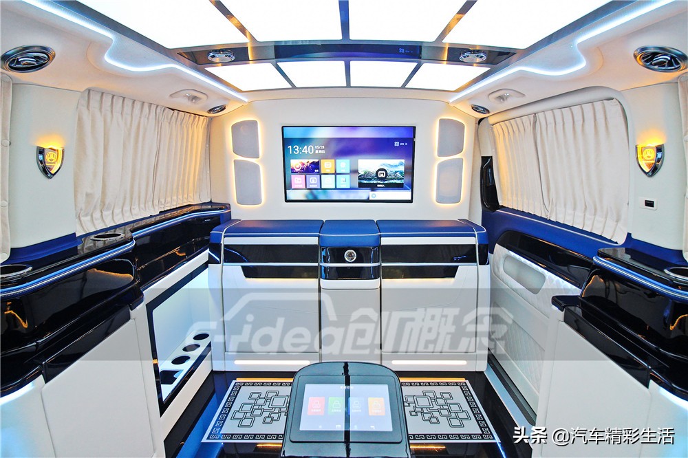 Mercedes-Benz Vito's full partition interior modification, such a ...