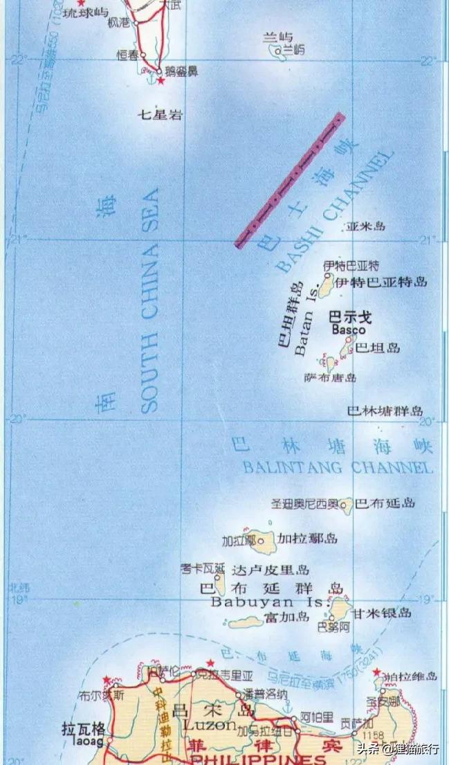 The Batan Islands and the Babuyan Islands guard the Bashi Channel, and ...