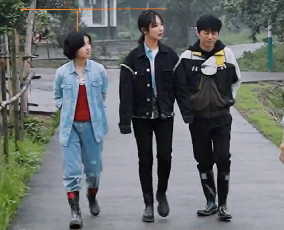 Yang Zi and Zhang Zifeng walked up in the same frame, and the camera ...