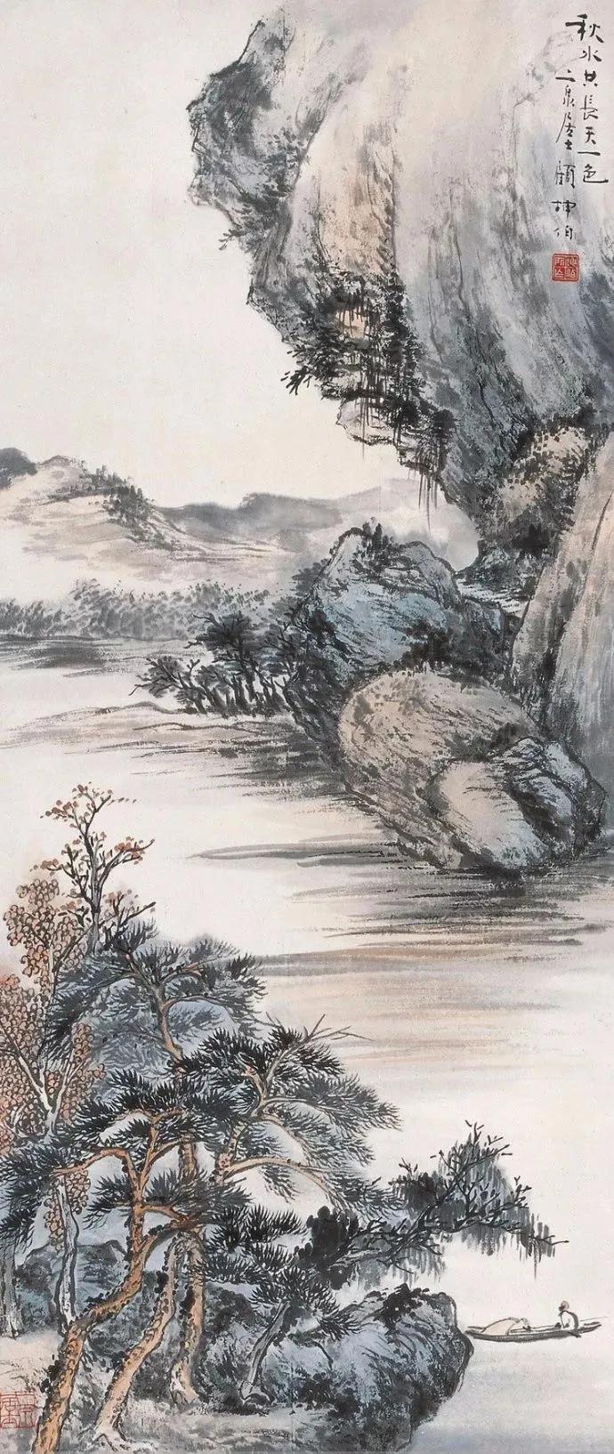 Appreciation of Gu Kunbo's Chinese Painting Works - iNEWS