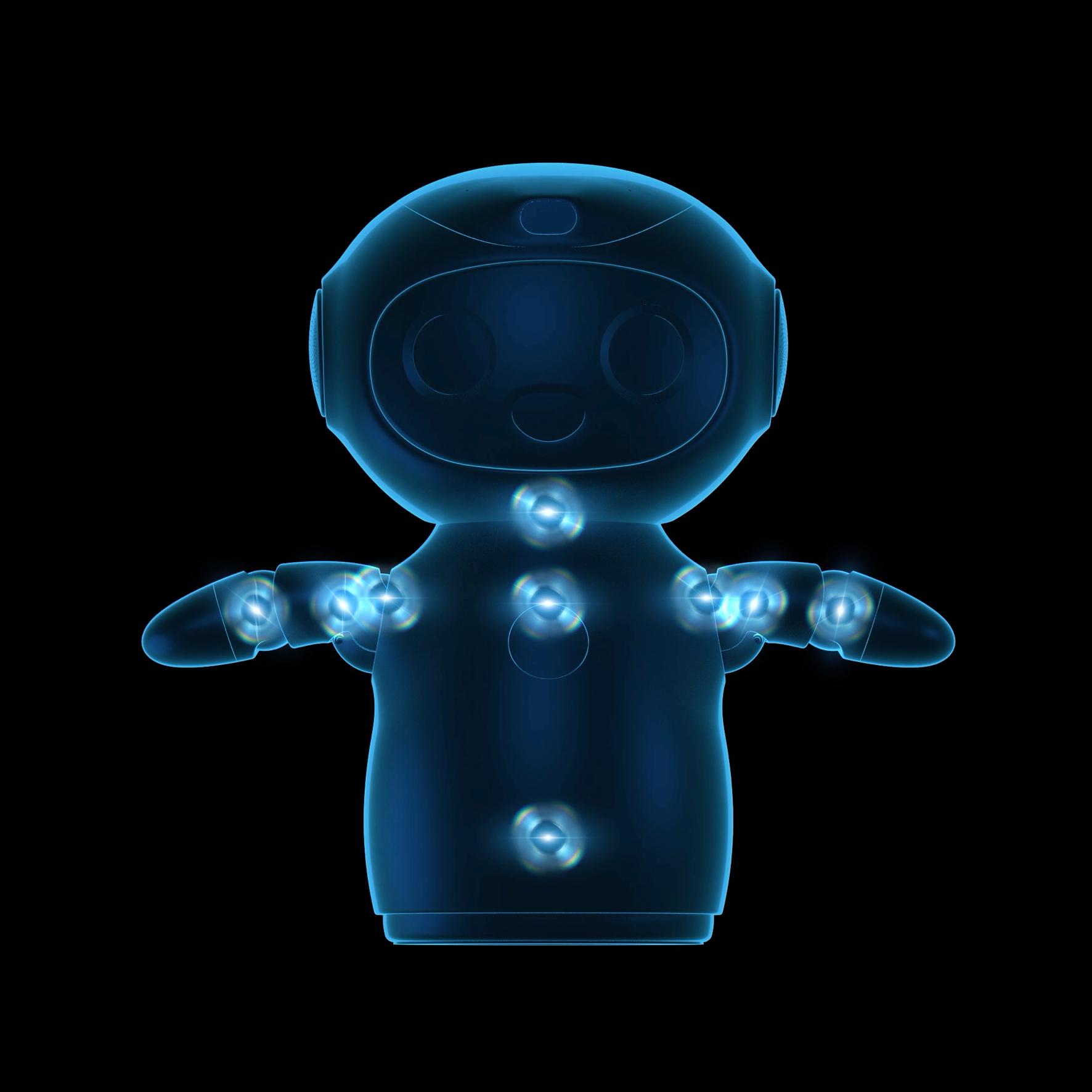 Huawei released the first children's educational robot, showing strong ...