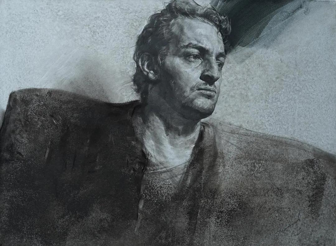 Ivan Loginov (Ivan Loginov) sketch master and oil painting artist - iNEWS