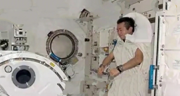 Astronauts sleep too capriciously, with various sleeping positions. Is ...