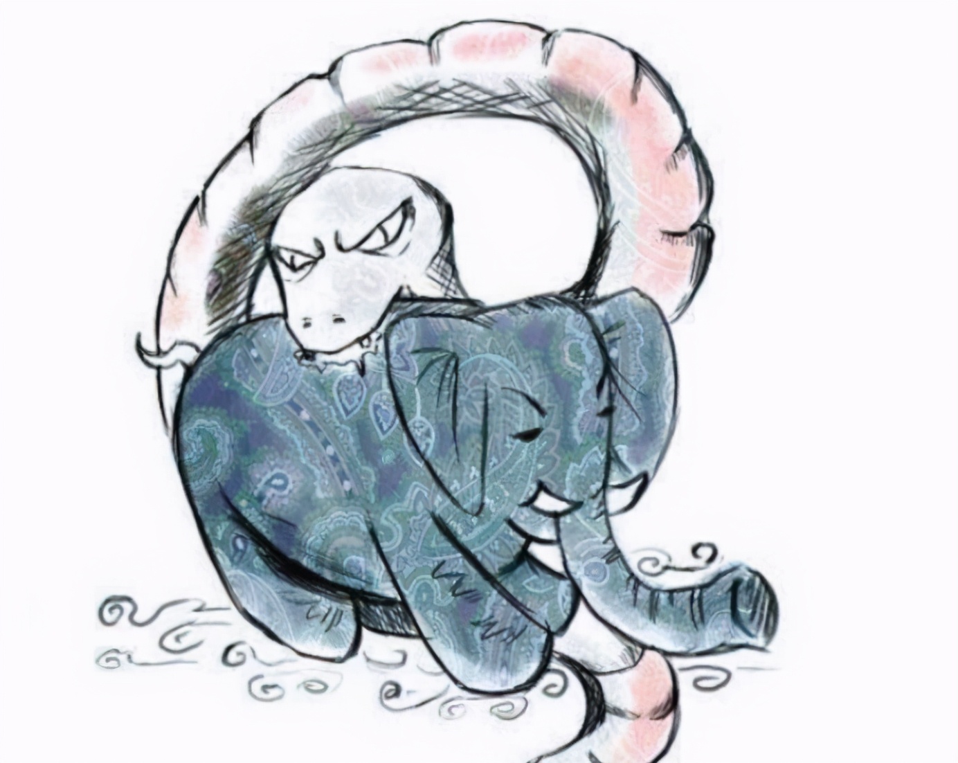 "Snake swallows elephant" is true?Thai python swallowed a cow, but died ...