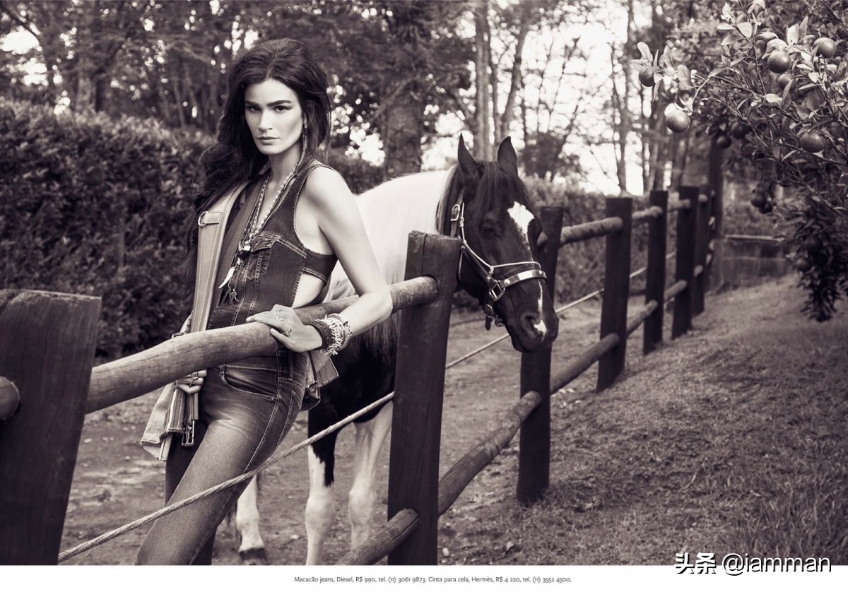 Caroline Ribeiro, a well-known Brazilian model - iNEWS