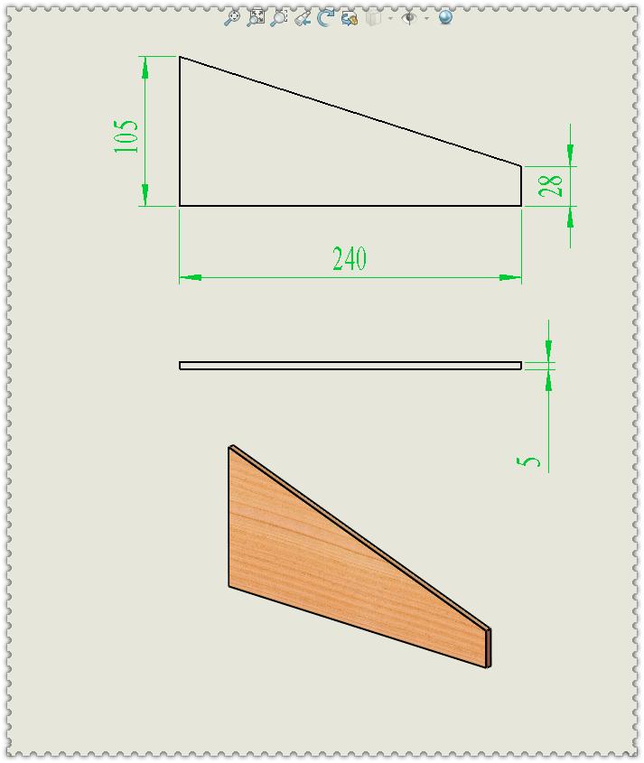 Use SolidWorks to verify the slope and the fastest descent line, which ...