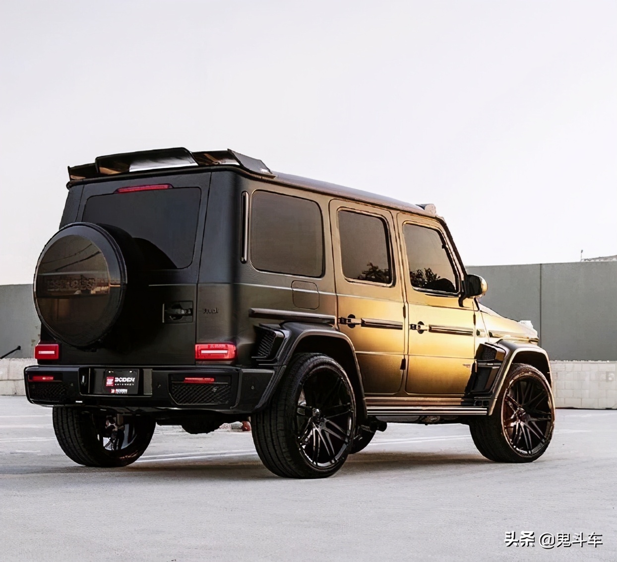 Mercedes-Benz big G changed the standard "B" prefix 209,000 is not US ...
