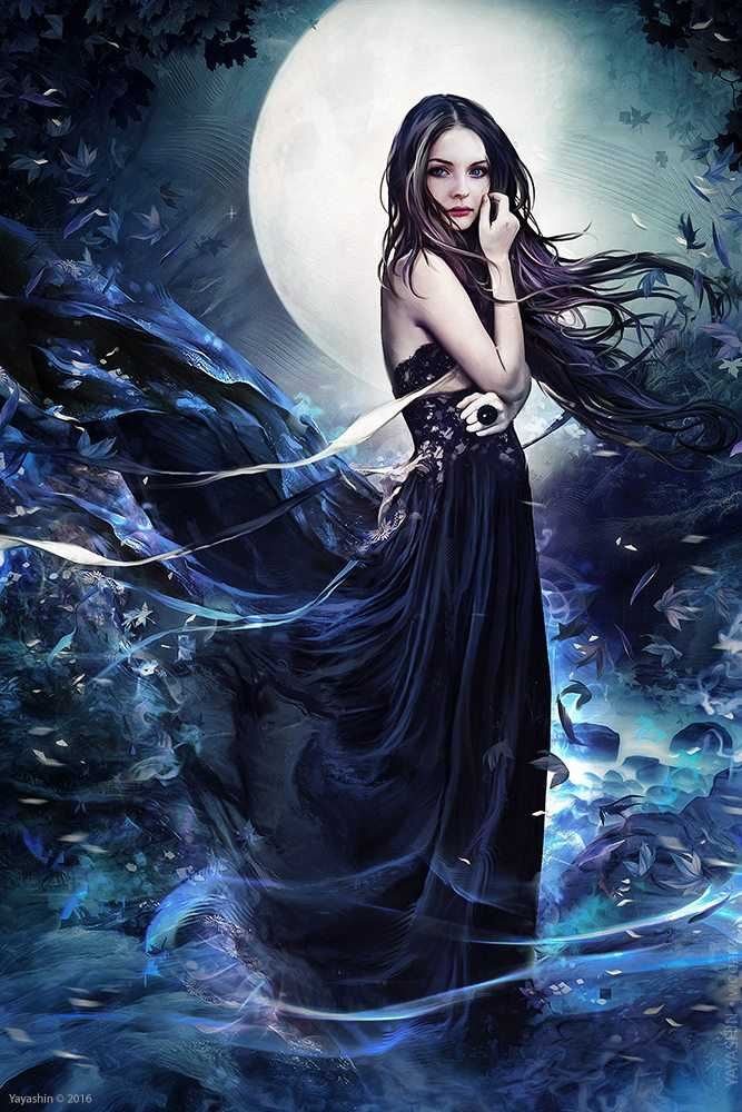 Collection of digital paintings of goddesses, witches, and warriors - iNEWS