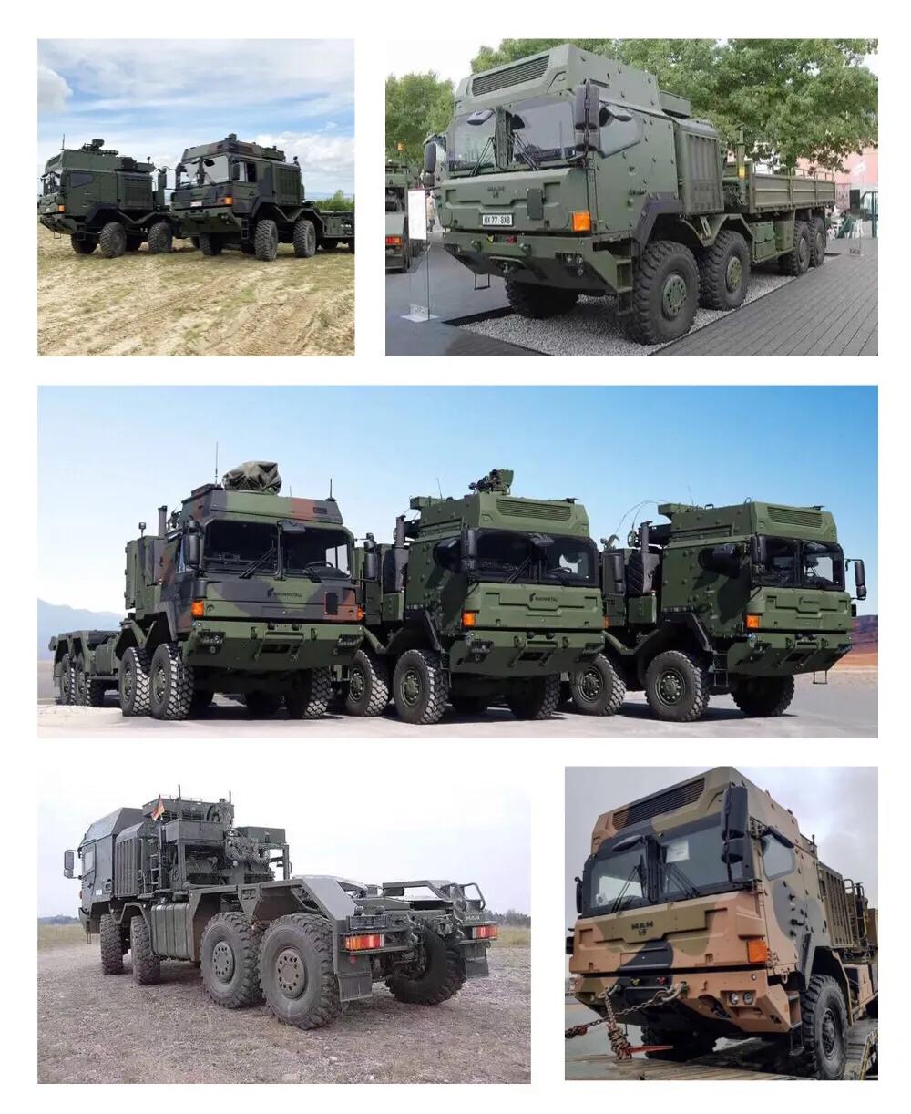 World Military Trailer Series 2: The new German HX3 truck gun is even ...