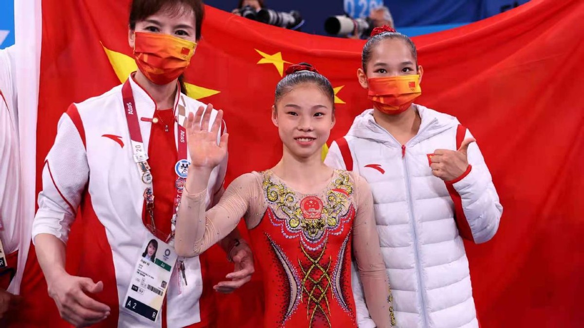 Chinese aesthetics conquer the Tokyo Olympics!Tang Qianjing's red peony ...