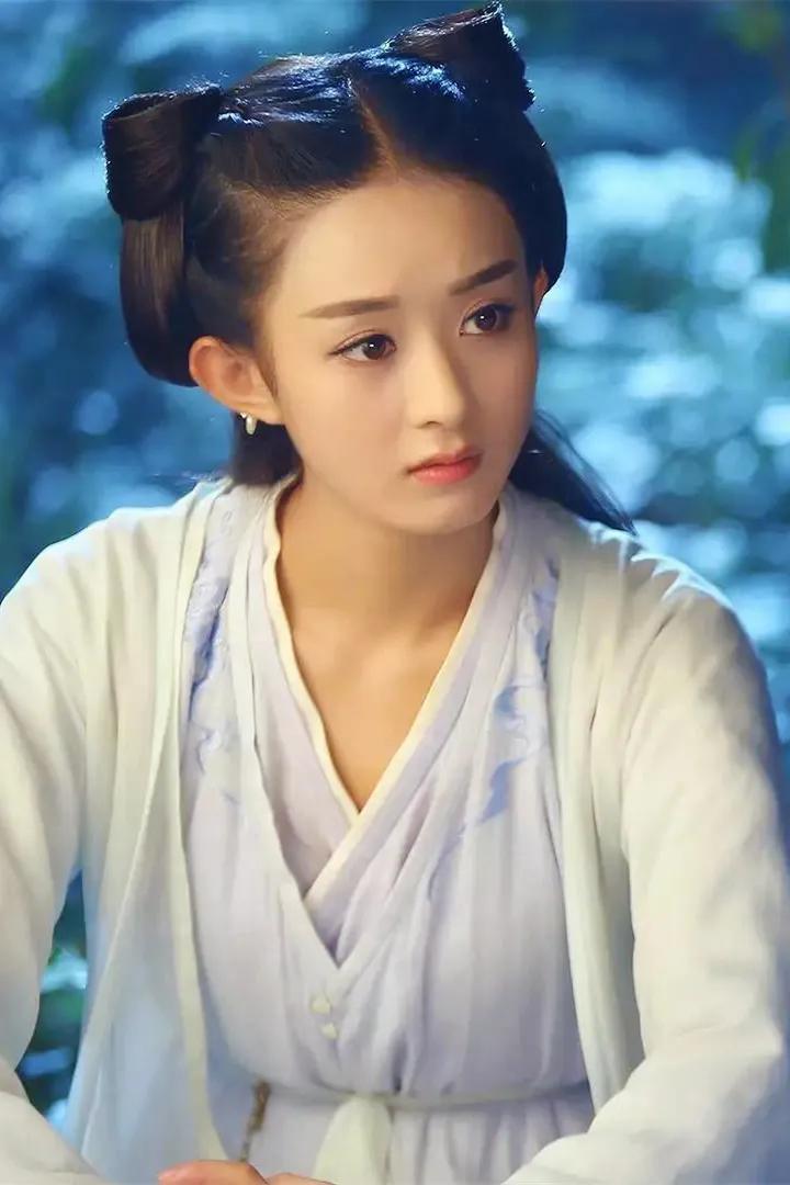 Inventory of cute double buns in costume dramas Liu Yifei, Zhao Liying, Tian Xiwei, Su Xiaotong ...