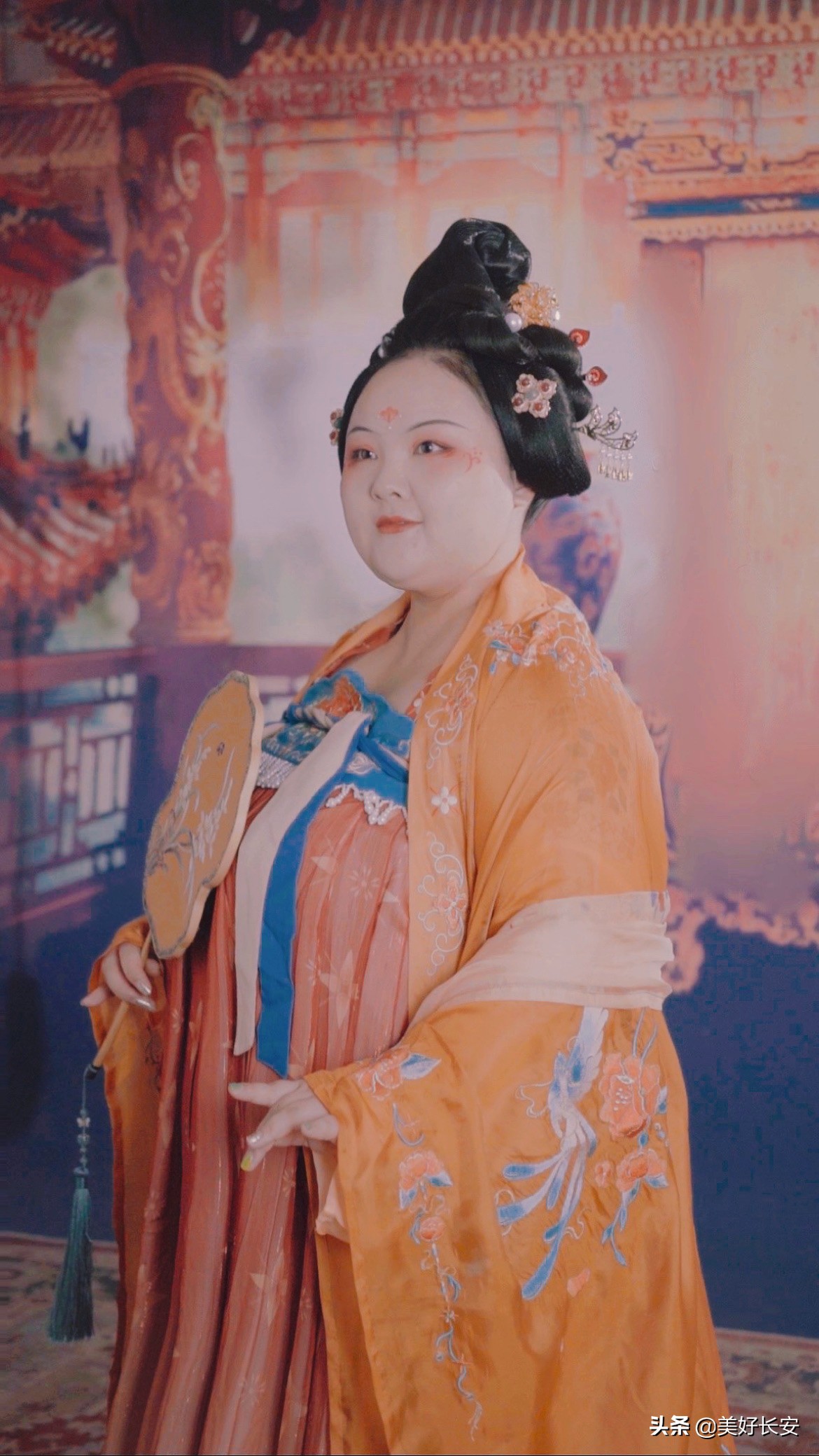 Xi'an girl imitates Concubine Yang with fat as beauty. After becoming ...