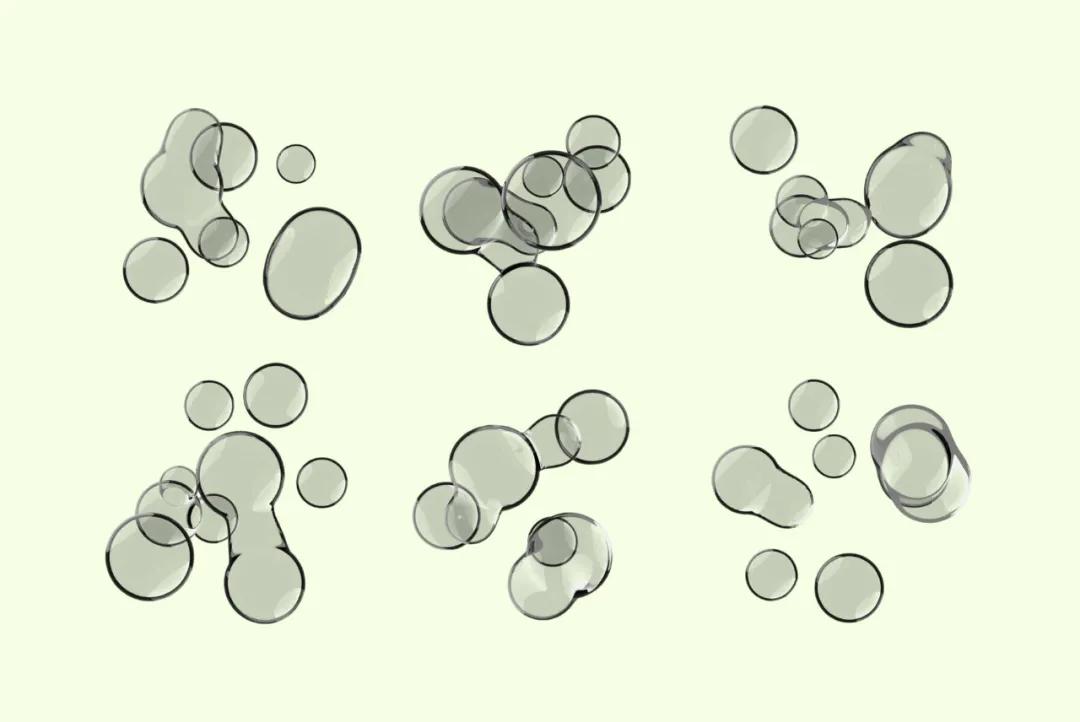 Want to change design trends?Try the recently popular bubble liquid ...