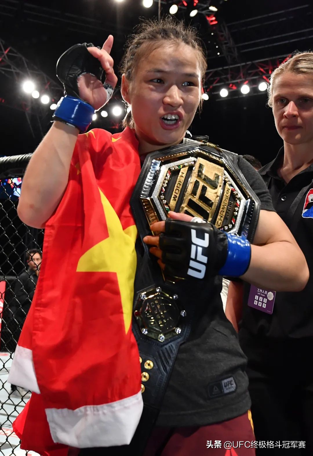 Zhang Weili: The ultimate hard work is worthy of the ultimate scenery ...