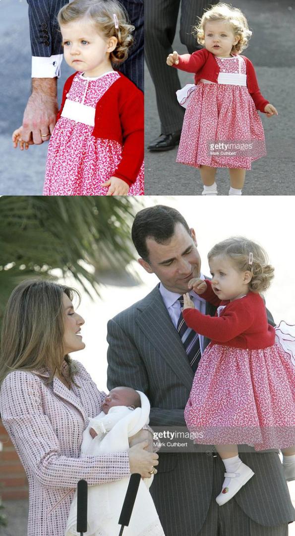Princess Leonor became popular because of her beauty!The clear blue ...