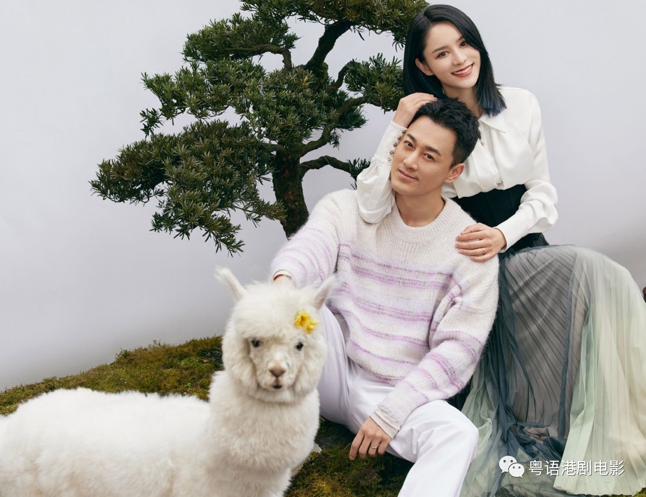 Lin Feng and Zhang Xinyue's first ensemble filming show rarely show ...