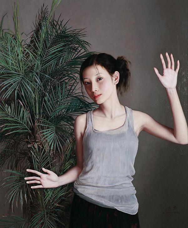 Realistic oil painting representative Li Guijun Character Oil Painting ...