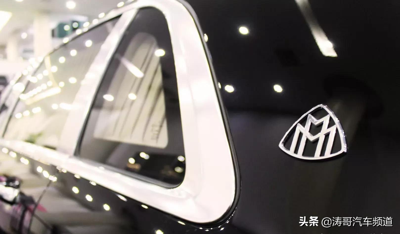 A real shot of 12.88 million Mercedes-Benz S680 Pullman, a walking ...